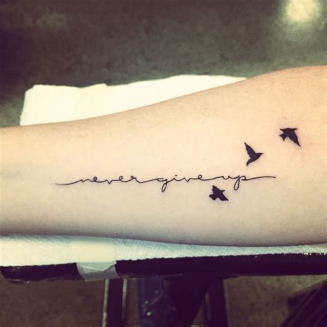 101 Amazing Never Give Up Tattoo Ideas You Will Love Artofit