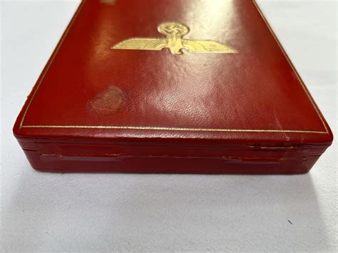 German Eagle Order 1st Class Without Swords With Case Militaria In