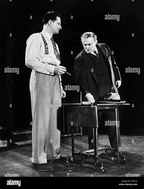 Death Of A Salesman 1949 Nlee Cobb Right As The Salesman Willy