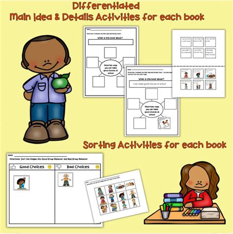 Classroom Rules And Expectations For Sped Adapted Books Posters