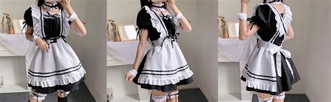 Jfflyit Japanese Anime Cosplay Maid Outfit Dress Japanese