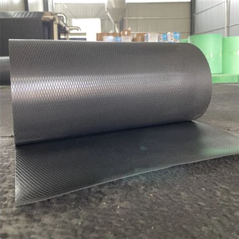 500um Black Polyethylene Damp Proof Course Membrane China Waterproof