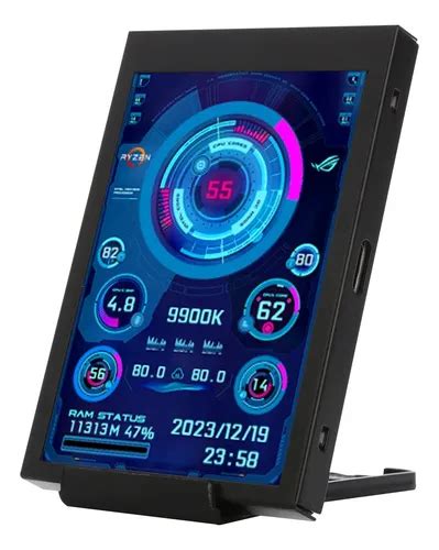 Tela Secundária Pc 35 Polegadas Ips Display Cpu Gpu Ram Hdd Parcelamento Sem Juros