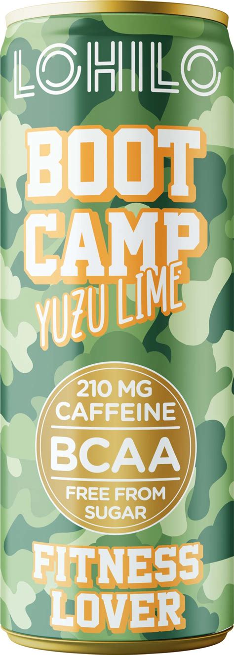 Lohilo Fitness Lover Boot Camp Yuzu Lime 330 Ml