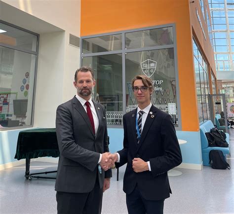 Visit Of Mr Alan Hamson Ambassador Of Canada To Kazakhstan — British School Haileybury Almaty