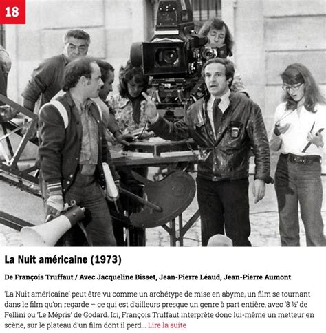 100 Films Français Classés 18° Day For Night French Movies Movie Directors