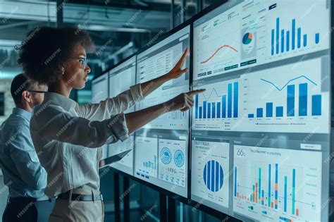 Premium Photo A Data Analyst Explaining Key Insights To An Executive