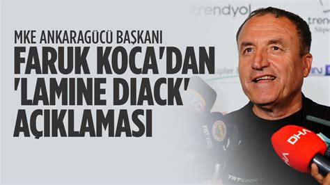 Faruk Kocadan “lamine Diack” Açıklaması Ankara Masası