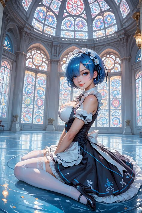 Rem Rezero By Fifthstarlove On Deviantart Rem Rezero By Fifthstarlove On Deviantart