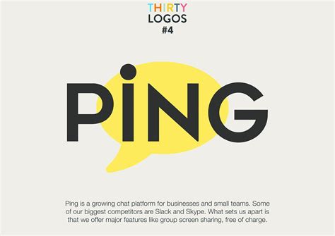 Small Ping Logo Logodix