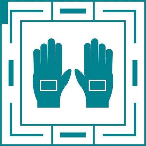 Pair Of Gloves Vector Icon 23082890 Vector Art At Vecteezy