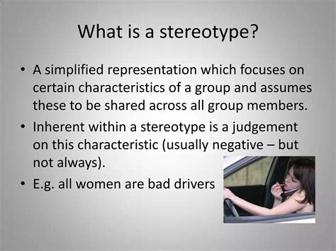 Stereotypes Pptx