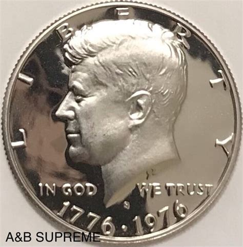 1976 S Kennedy Half Dollar Clad Gem Proof Bicentennial Ebay