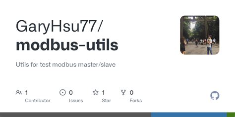 GitHub GaryHsu77 Modbus Utils Utils For Test Modbus Master Slave