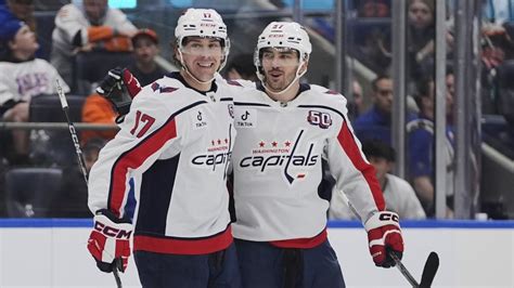Strome Scores Three Times As Capitals Take Down Islanders