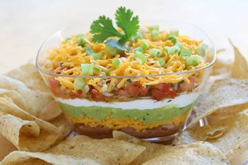 Vegetarian 7 Layer Dip Cooks And Eatscooks And Eats