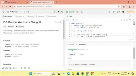 Ritikesh Kumar On Linkedin Leetcode