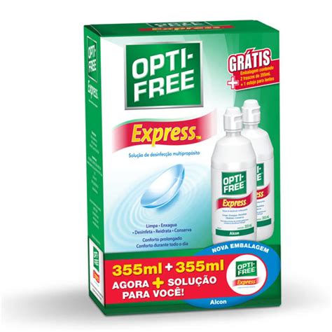 Solução Oftálmica Multipropósito Opti Free Express 710ml Droga Raia