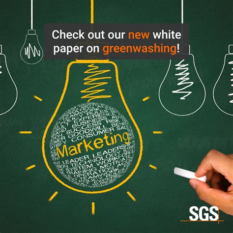 New White Paper On Green Marketing And Greenwashing Sgs Certification
