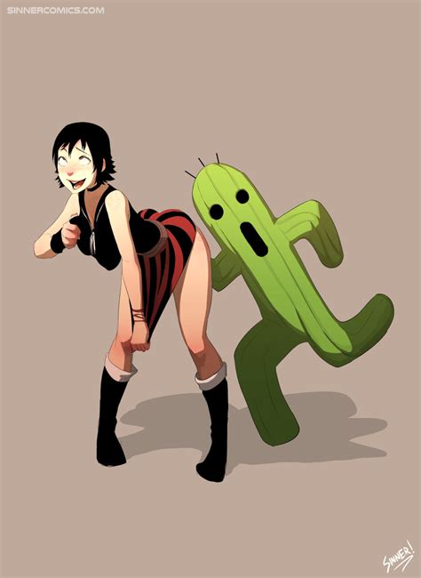 Rule 34 1girls Ahe Gao Bent Forward Brown Hair Cactuar Clothed