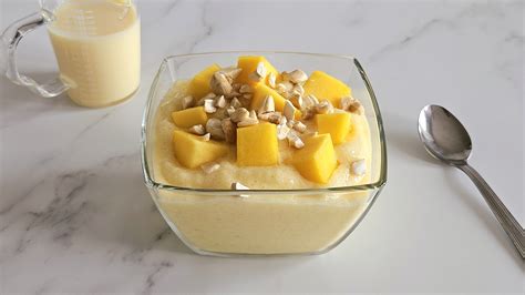 Mango Bing Jiang Recipe 芒果冰浆 Chinese Sticky Rice Smoothie