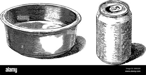 Vintage Engraved Illustration Set Featuring Pause Screen And Snack Elements For Design Stock