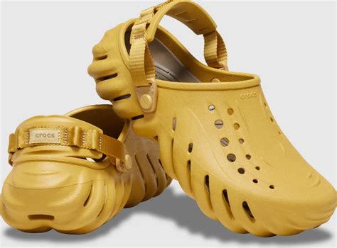 Authentic Crocs Echo Clog Dessert Grass Mstorekh Mtravel Store