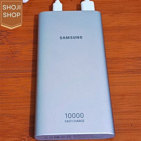 Samsung Powerbank Eb P1100c 10000mah Dual Port Usb With Micro Usb Cable Telepon Seluler