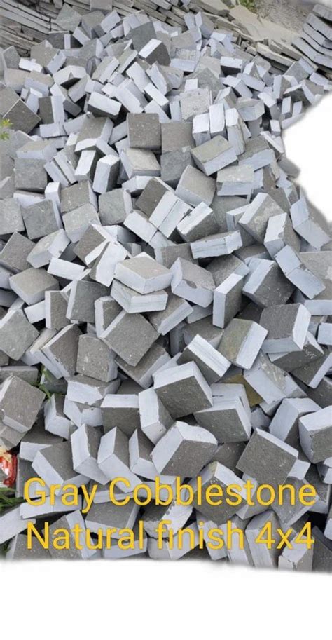 Grey Granite Cobblestone At Rs 4piece Cobbles Stones In Vikarabad