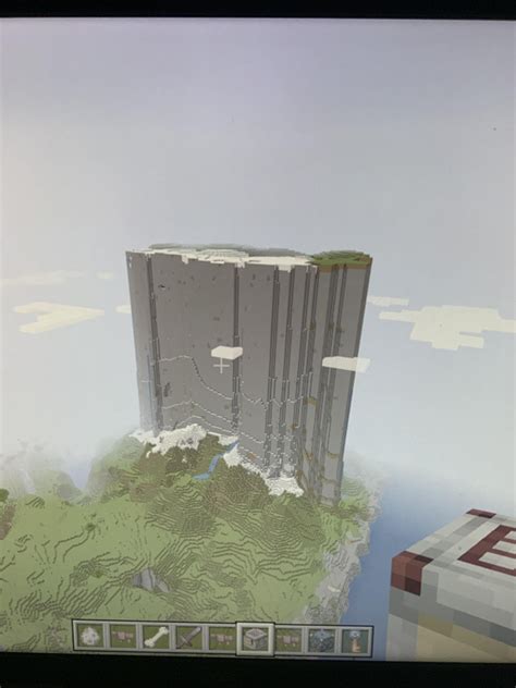 I Think I Found A Monolith In Minecraft Bedrock Rminecraftseeds