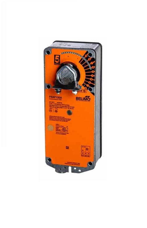 Belimo Fsaf120a Fire And Smoke Actuator 180 In Lb Sr 120v On Off Adaptive Hvac Supplies