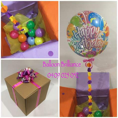 Colorful Birthday Balloon Surprise