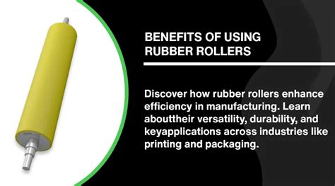 The Benefits Of Using Rubber Rollers In Manufacturing Anar Rubtech