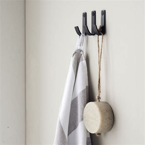 Knagg Sort Metall Palma Store