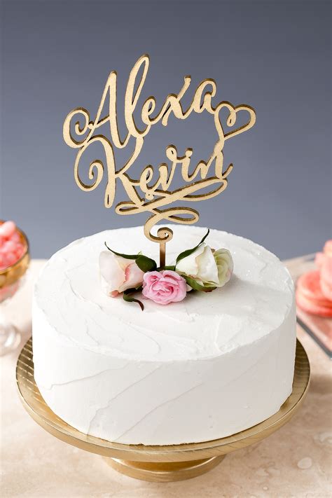 White Cake Topper Ideas Small Cake Topper Wedding