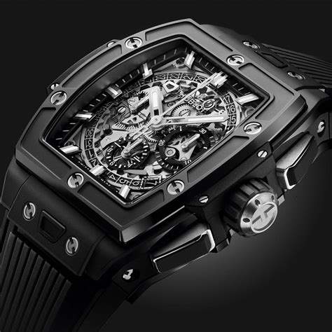 Hublot Spirit Of Big Bang Black Magic 42mm Mens Watch Black 642ci0170