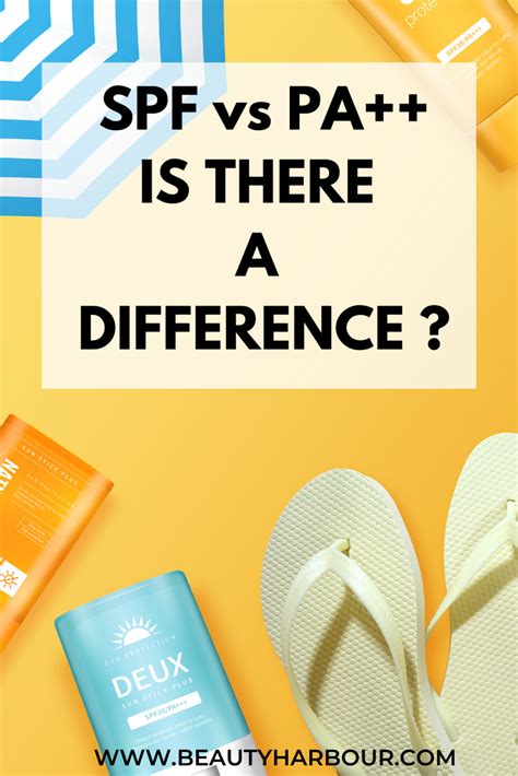 Spf Vs Pa Factor Is There A Difference And Which Is The Better Measure Of Sun Protection