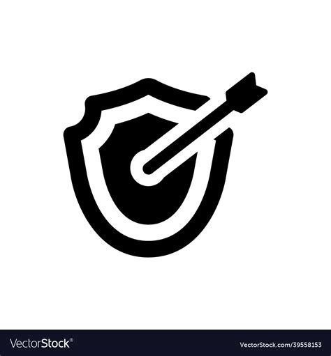 Shield Arrow Vector