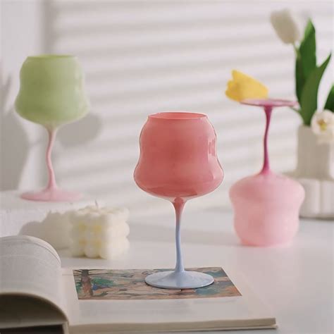 Macaron Glasses Set Of 2 1 Of A Kind