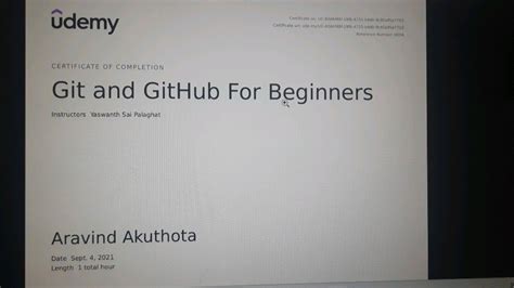 Aravind Akuthota On Linkedin Git Github Learning