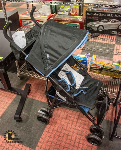 Newly Assembled Summer 3d Mini Stroller Black With