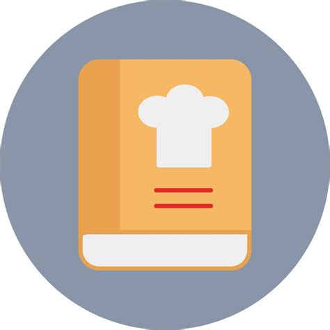 Cook Book Flat Circle Icon 37438247 Vector Art At Vecteezy