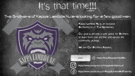 Kappa Lambda Nu Fraternity Inc