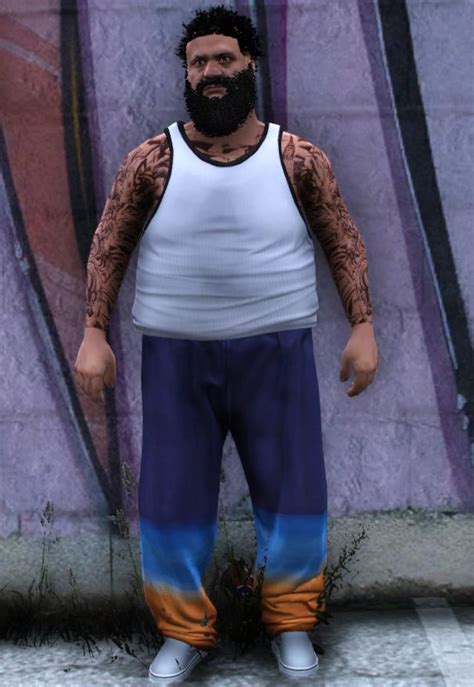Fat Cop Ped Custom Male Character Police Civilian Rp Qbcore Esx