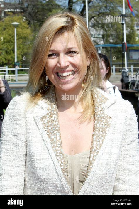 Princess Maxima Of The Netherlands Arrives To Receive The First Report Of The Talent To The Top