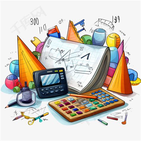 学校数学课素材图片免费下载 千库网