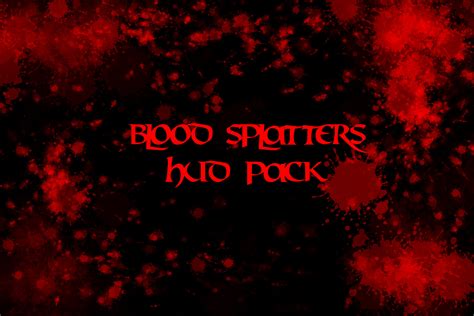 Blood Splatter HUD Pack D アイコン Unity Asset Store