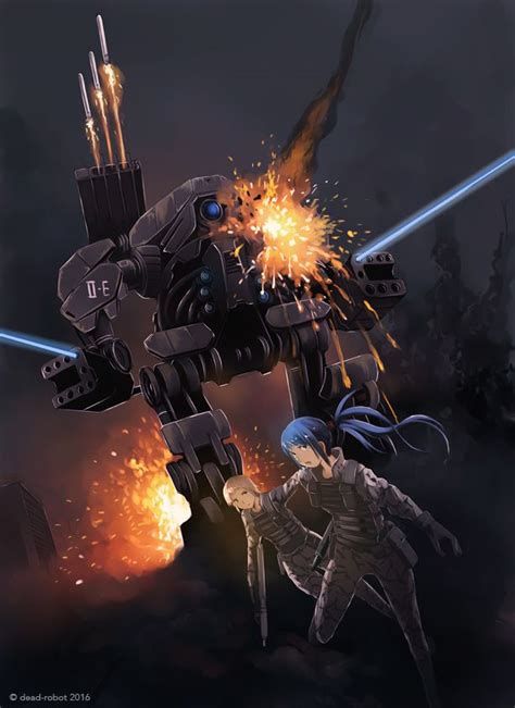 Mech Battle 02 By Dead Robot