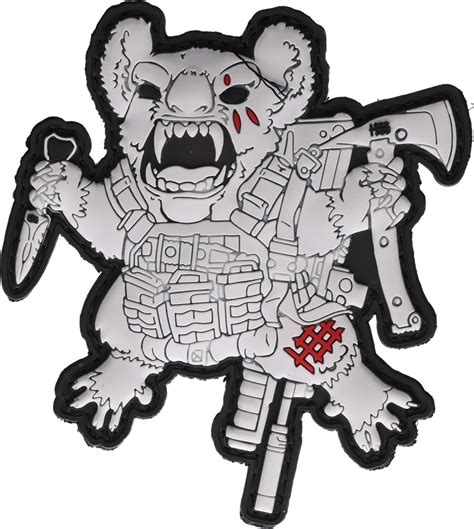 Halfbreed Blades Arctic Drop Bear Morale Patch For Sale 650