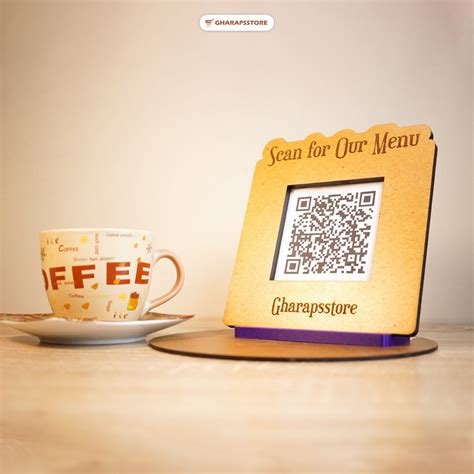 Jual Frame Barcode Stand Display Barcode Menu Custom Mdf Shopee Indonesia